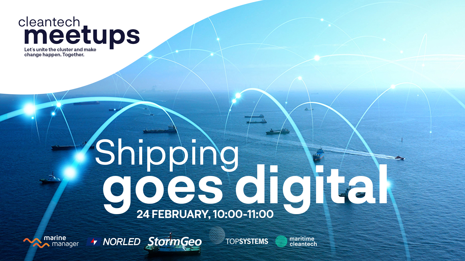 CleanTech Meetup: Shipping goes digital – Maritime CleanTech