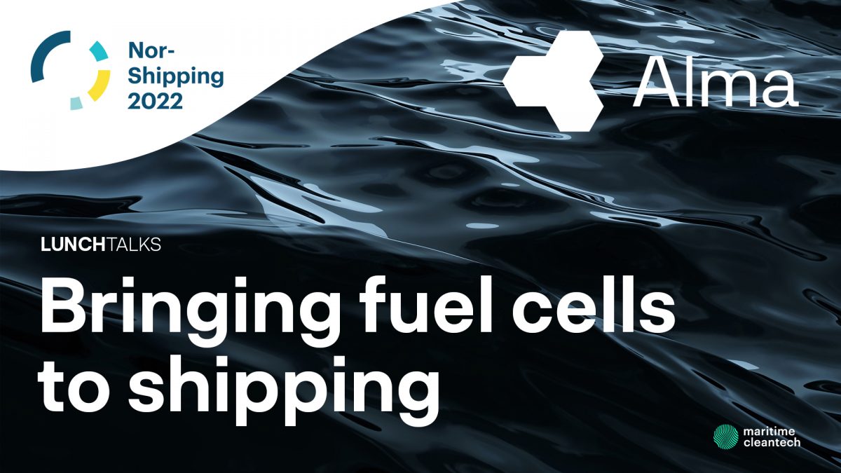 LunchTalks: Alma Clean Power – Maritime CleanTech