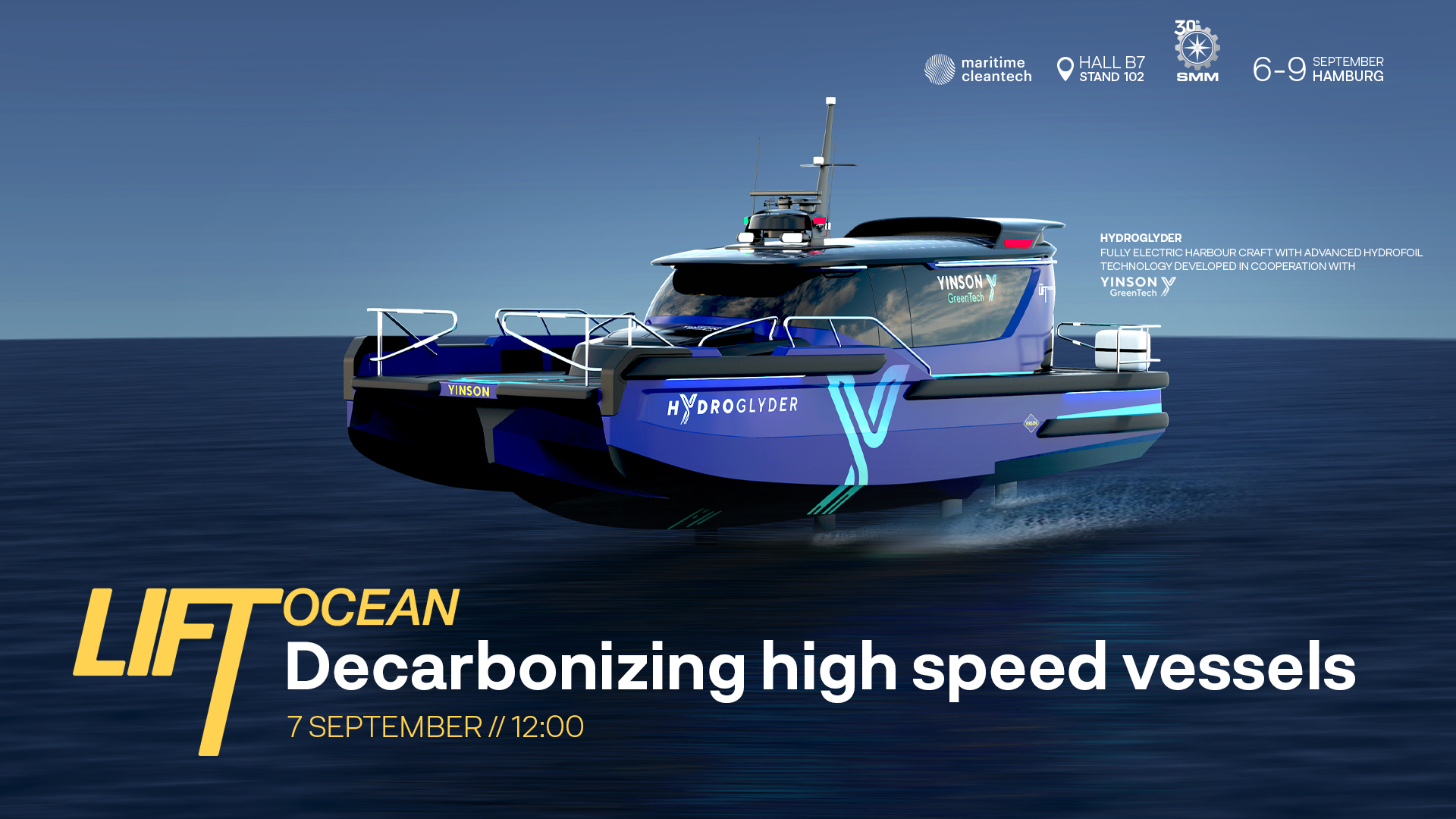 Decarbonizing high speed vessels – Maritime CleanTech