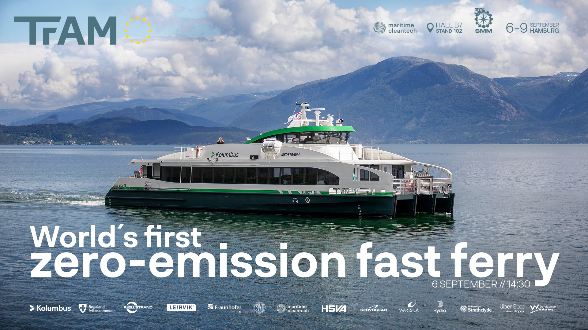 Introducing the world´s first zero-emission fast ferry – Maritime CleanTech