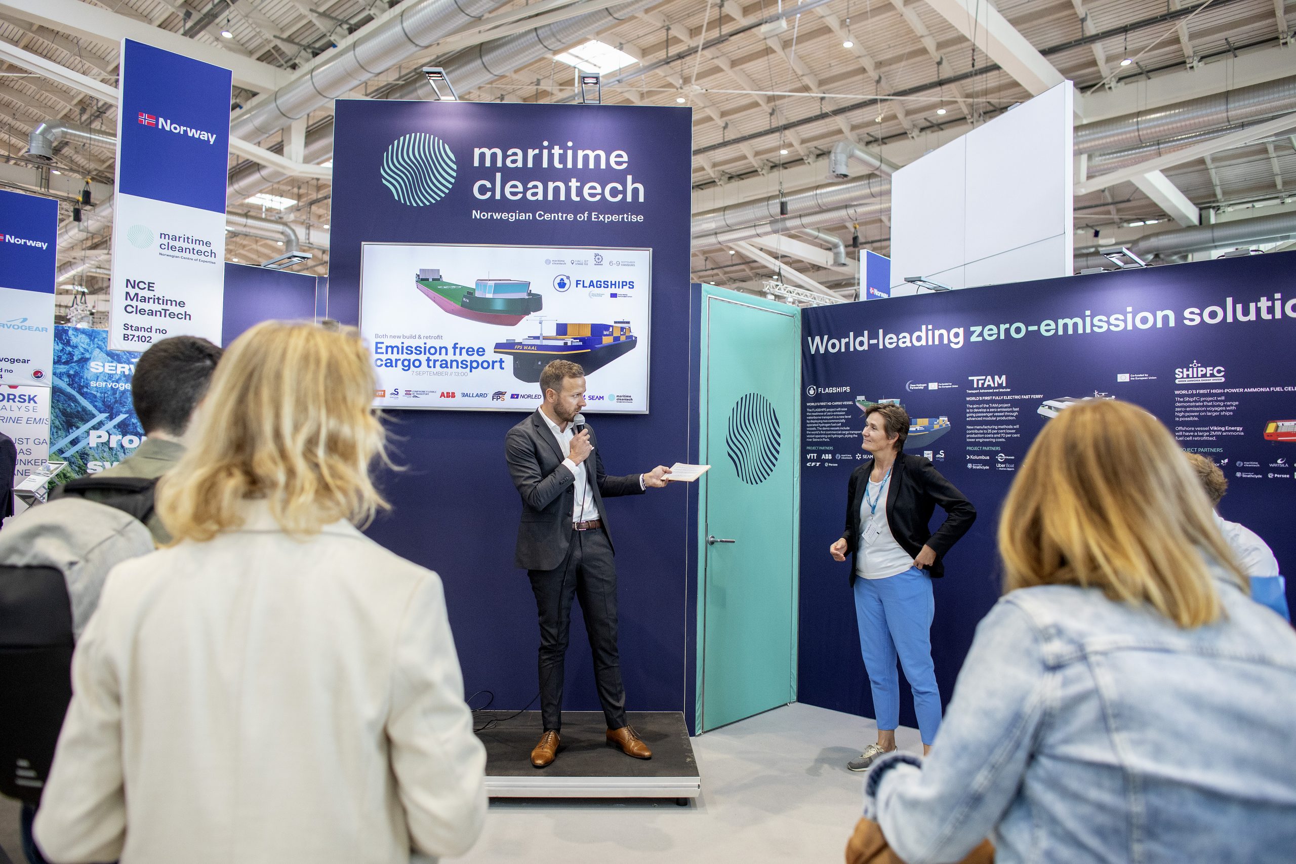 Preaching new and green at SMM – Maritime CleanTech