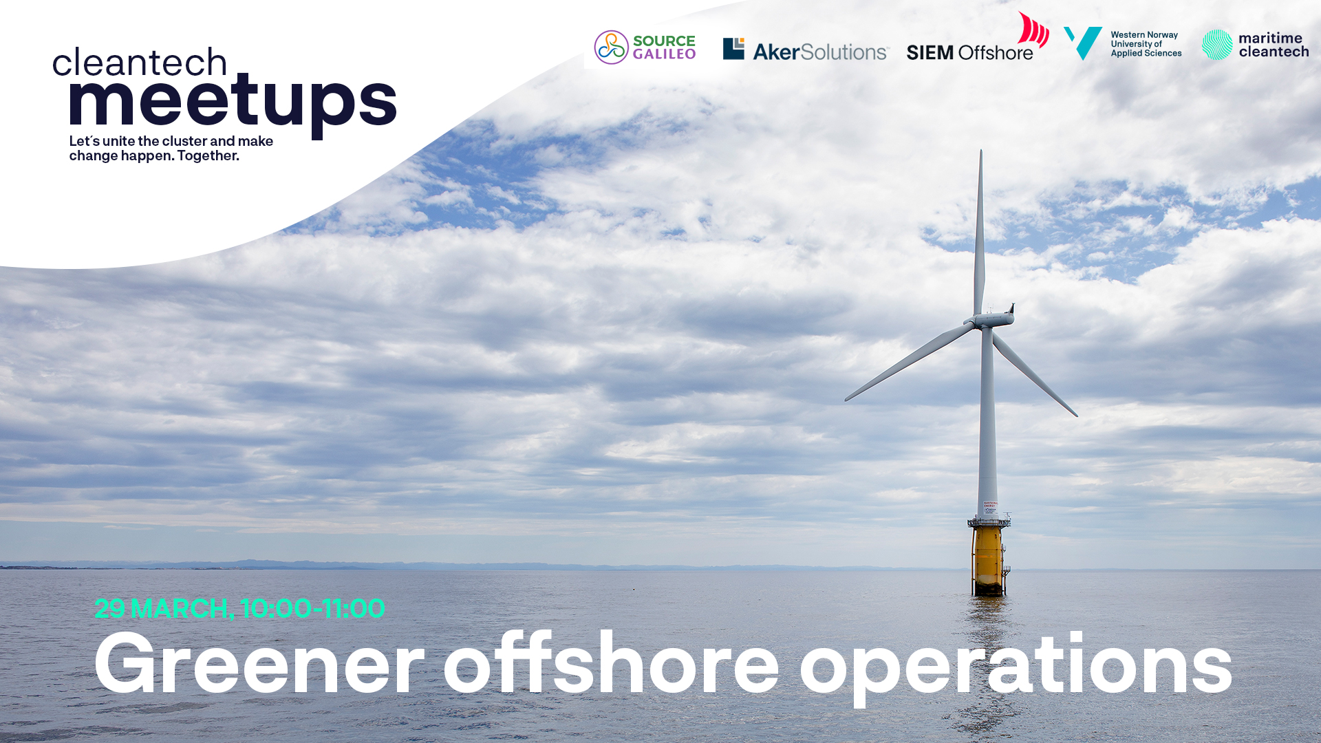 CleanTech MeetUp: Greener Offshore Operations – Maritime CleanTech