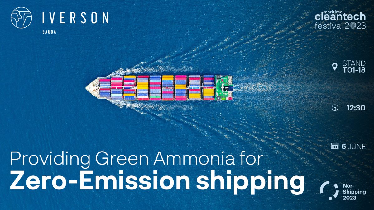 Providing Green Ammonia for Zero-Emission Shipping – Maritime CleanTech