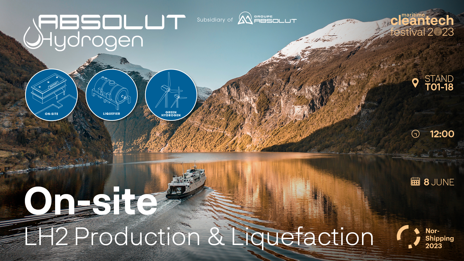 On-site LH2 Production & Liquefaction – Maritime CleanTech