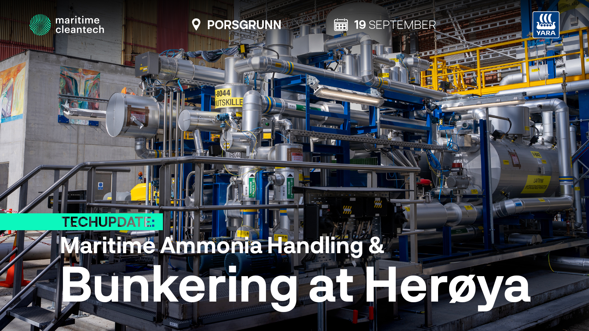 TechUpdate: Maritime Ammonia Handling & Bunkering @Herøya – Maritime ...