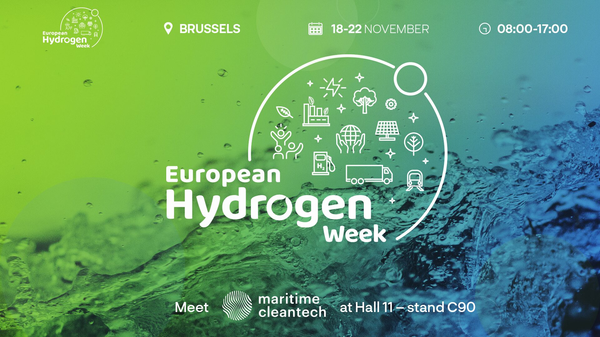 Maritime CleanTech at European Hydrogen Week 2024 – Maritime CleanTech